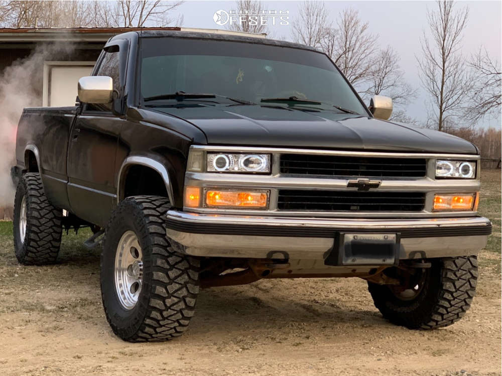 1994 Chevrolet K1500 with 16x9 -12 Pro Comp Series 69 and 305/55R16 ...