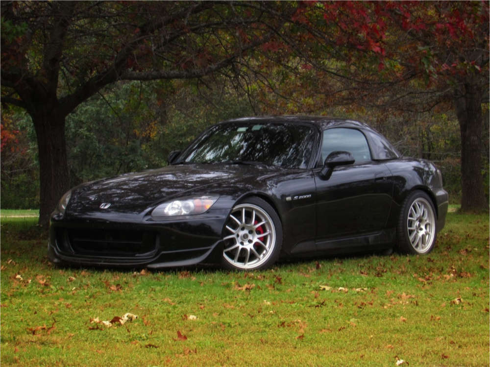 2005 Honda S2000 with 17x9.5 55 949 Racing 6UL and 245/40R17 Michelin ...