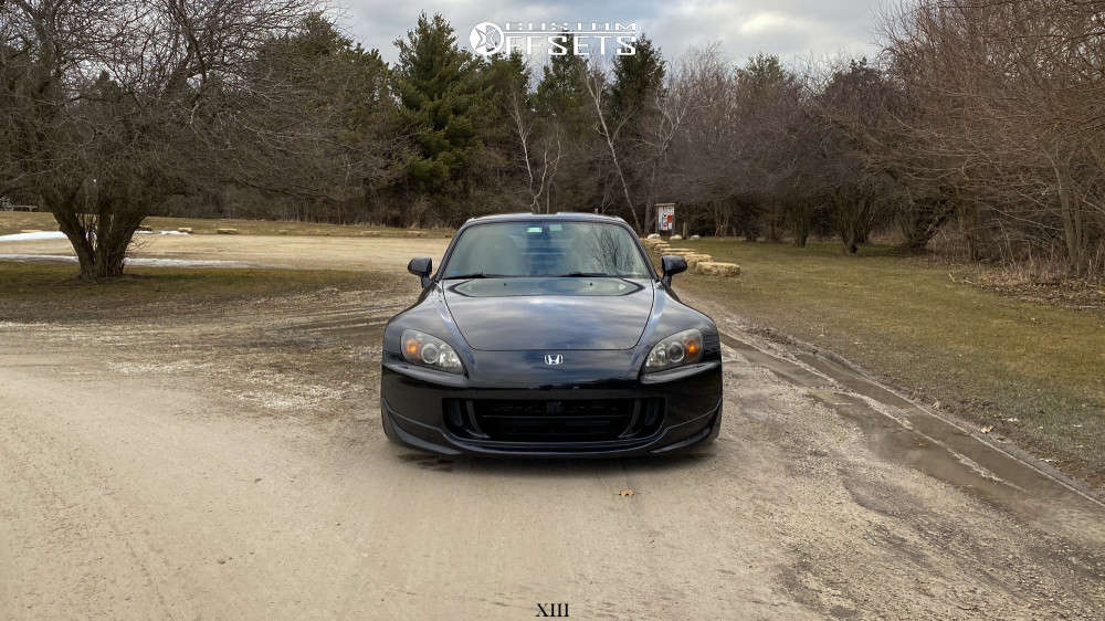 2005 Honda S2000 with 17x9.5 55 949 Racing 6UL and 245/40R17 Michelin ...