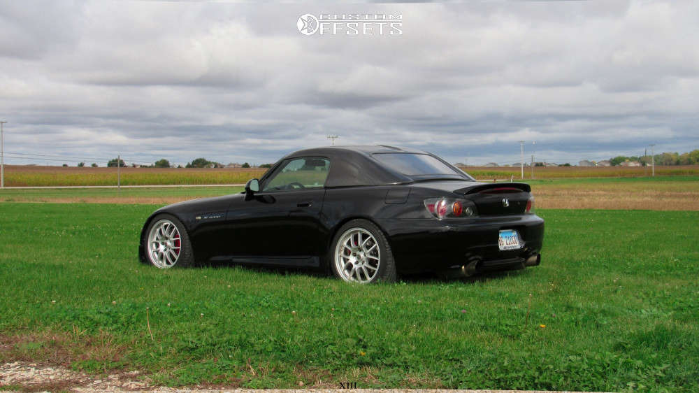 2005 Honda S2000 with 17x9.5 55 949 Racing 6UL and 245/40R17 Michelin ...
