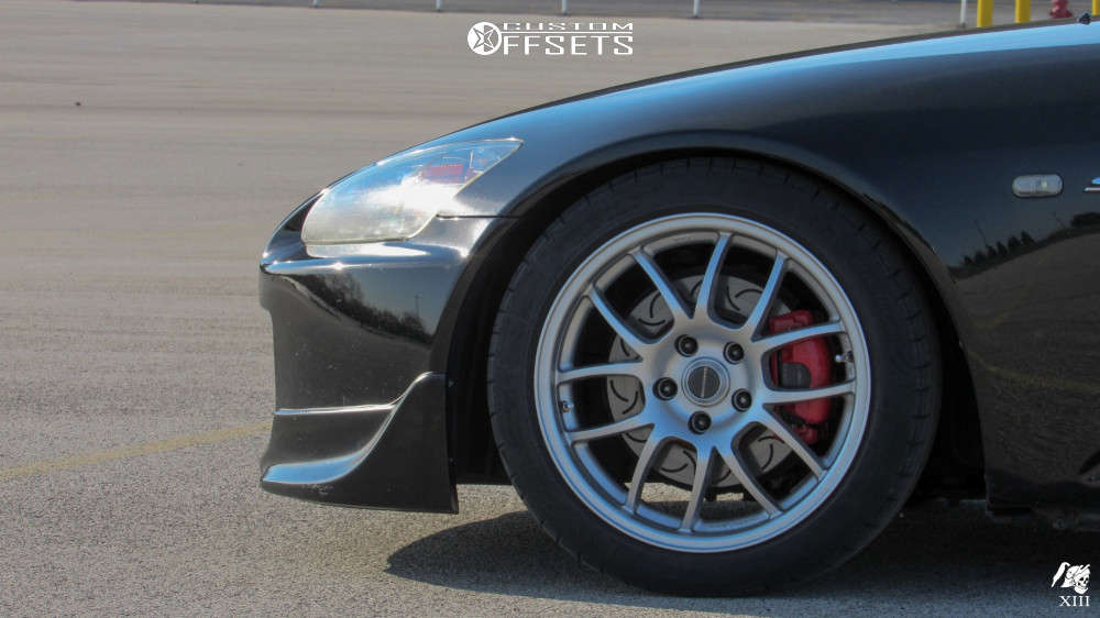 2005 Honda S2000 with 17x9.5 55 949 Racing 6UL and 245/40R17 Michelin ...