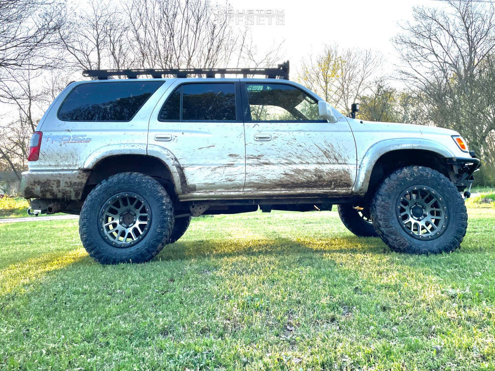 2000 Toyota 4Runner with 17x9 -12 Vision Nemesis 111 and 285/70R17 ...