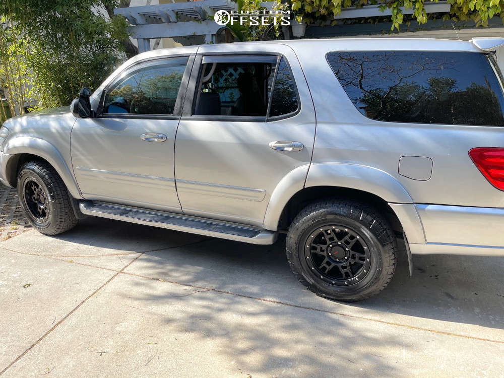 2002 Toyota Sequoia with 17x8.5 10 DX4 Terrain and 265/70R17 ...