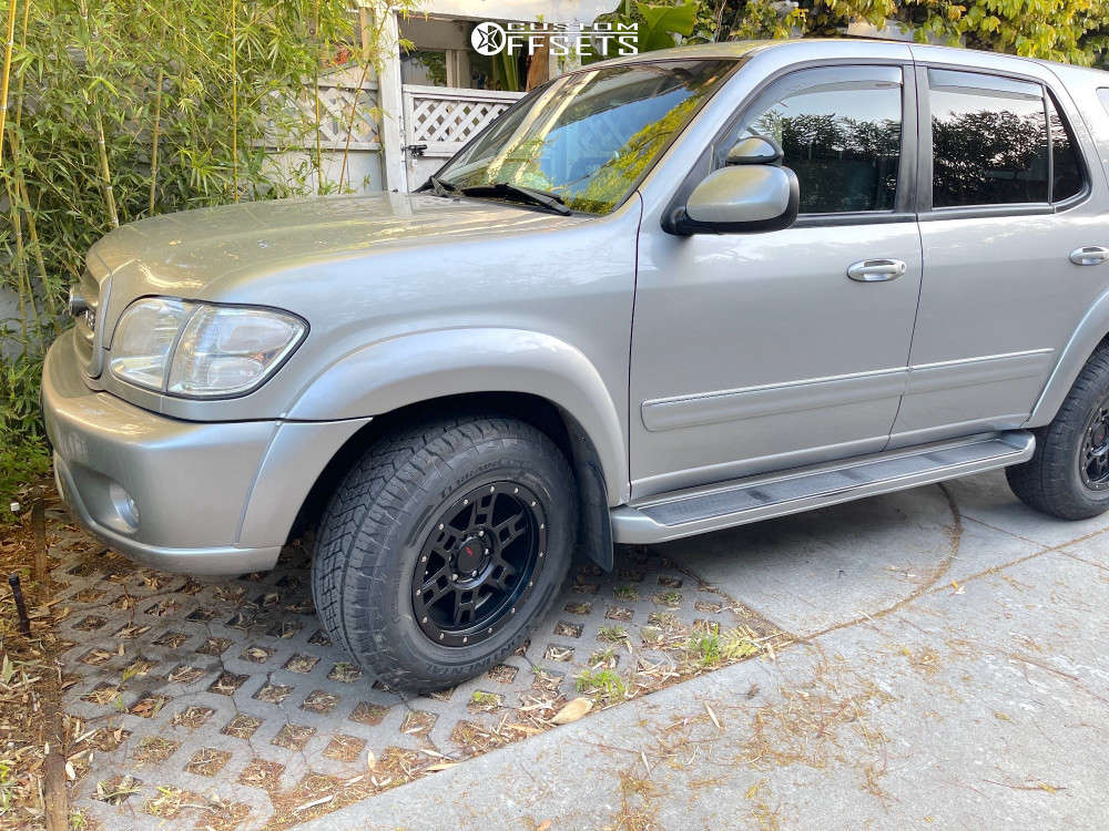 2002 Toyota Sequoia with 17x8.5 10 DX4 Terrain and 265/70R17 ...
