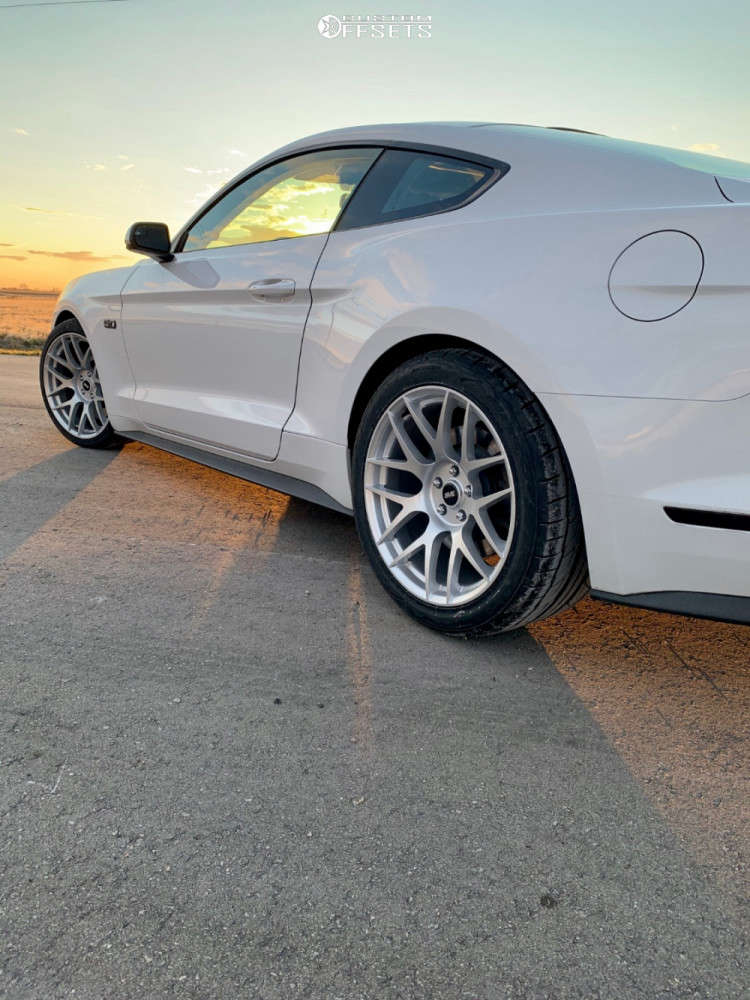 2019 Ford Mustang with 19x10 35 SVE R357 and 265/35R19 Firestone ...