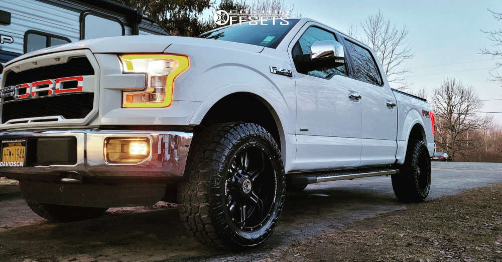 2016 Ford F-150 with 20x10 -24 Anthem Off-Road Equalizer and 33/12.5R20 ...