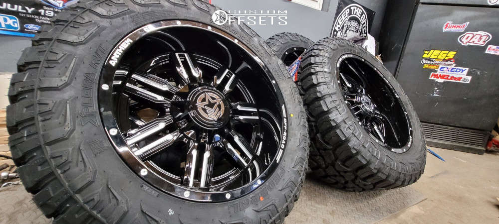 2016 Ford F-150 with 20x10 -24 Anthem Off-Road Equalizer and 33/12.5R20 ...