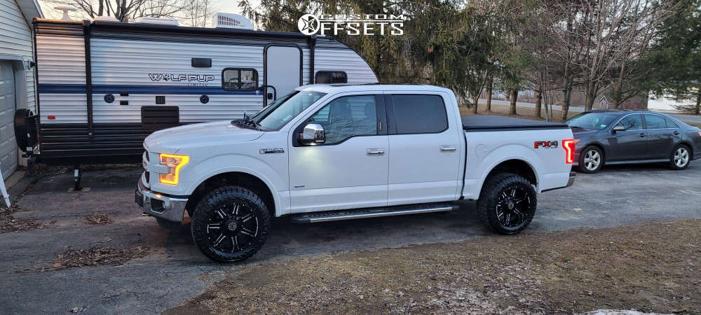 2016 Ford F-150 with 20x10 -24 Anthem Off-Road Equalizer and 33/12.5R20 ...