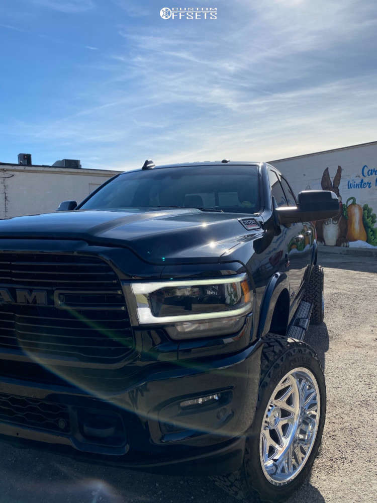 2019 Ram 2500 with 22x12 -55 American Force Sprint Cc and 35/12.5R22 ...