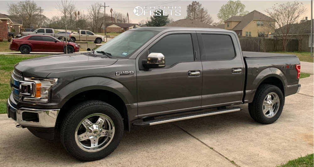 2018 Ford F-150 with 20x9 -12 RBP 90r and 305/55R20 Bridgestone Dueler ...