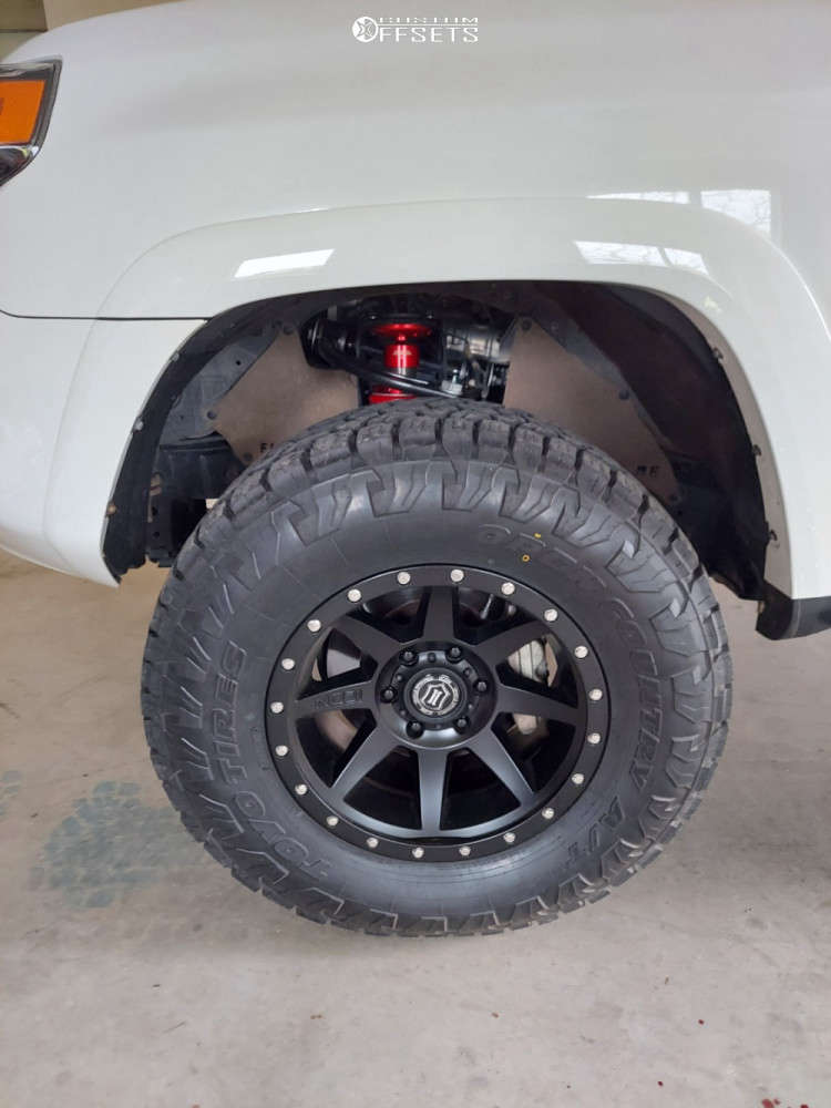 2018 Toyota 4Runner with 17x8.5 0 Icon Alloys Rebound and 285/70R17 ...