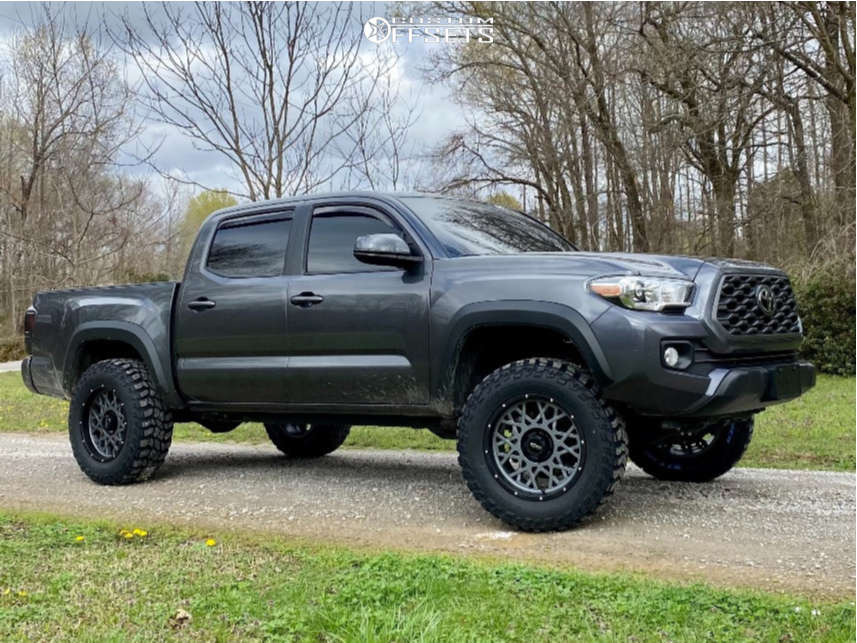 2020 Toyota Tacoma with 18x9 -12 Vision Rocker and 275/65R18 Cooper ...