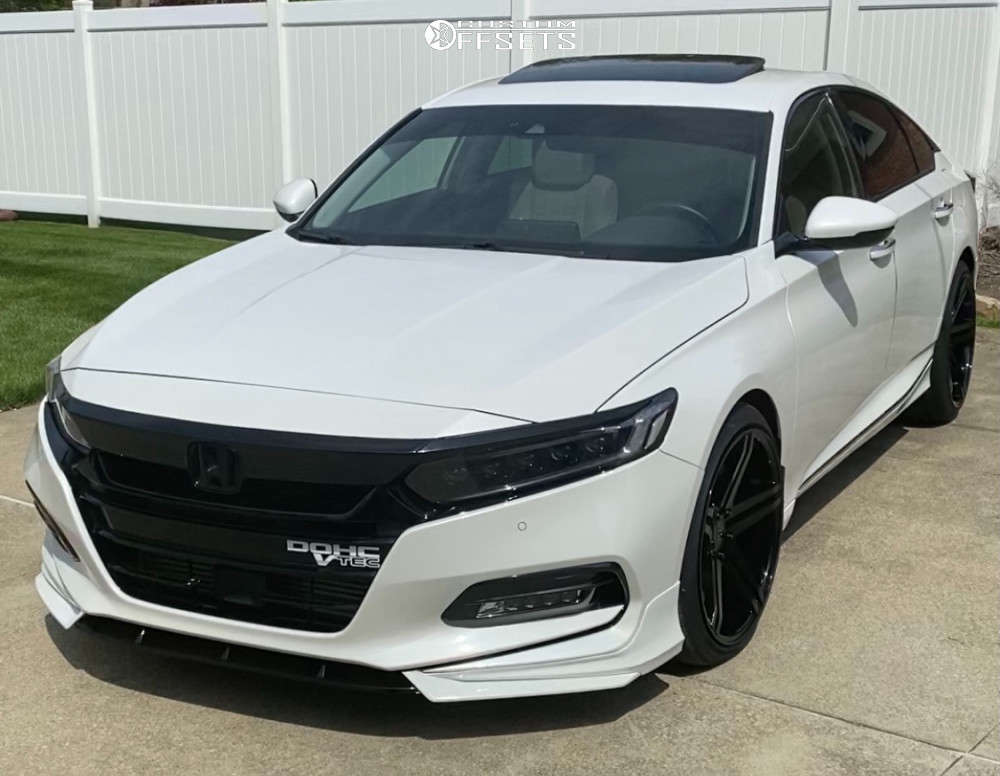 2018 Honda Accord with 20x10 45 Verde Parallax and 255/35R20 Nexen ...