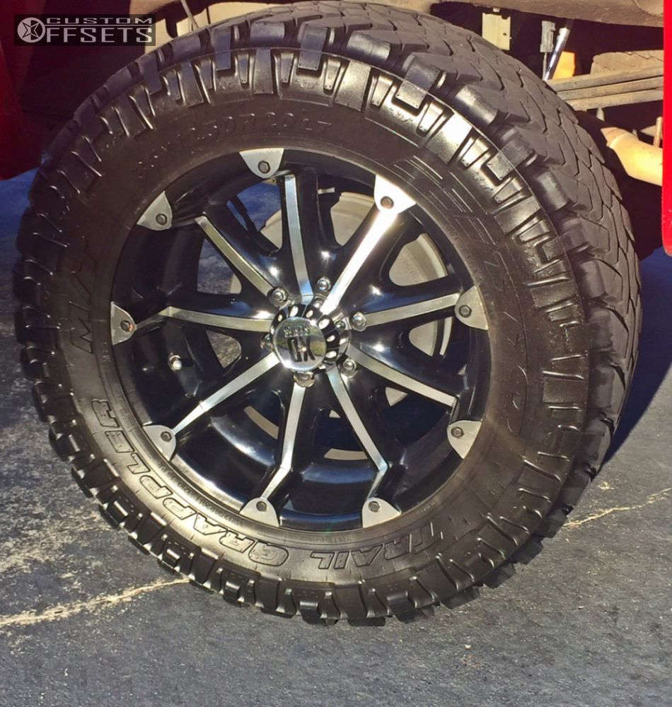 2010 Chevrolet Silverado 1500 with 20x9 18 XD Badlands and 35/12.5R20 ...