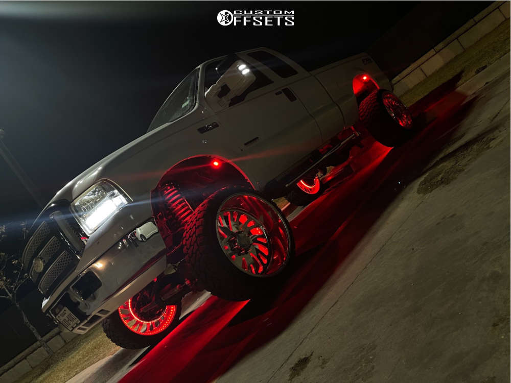 2005 Ford F-250 Super Duty with 24x14 -76 Stealth Forged Alpha and 33/ ...