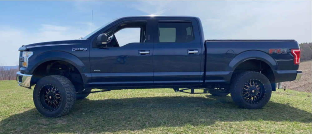 2015 Ford F-150 with 20x10 0 Ballistic Tomahawk and 305/55R20 Mickey ...