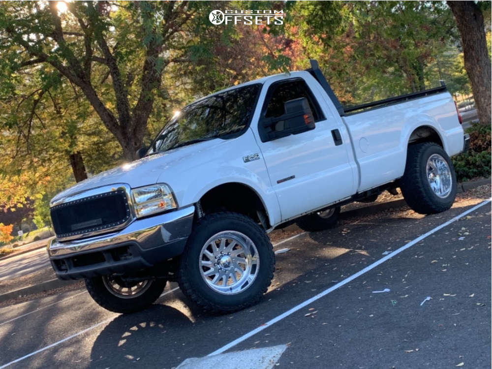2000 Ford F-250 Super Duty with 20x12 -40 American Force Morph and 35/ ...