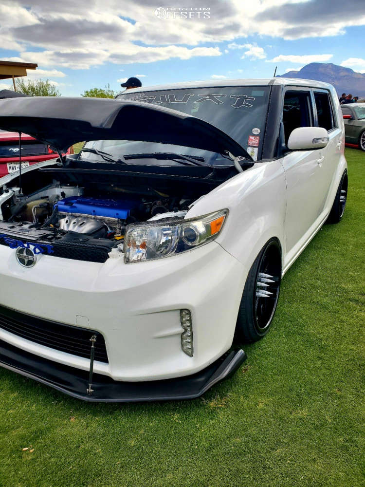 2015 Scion XB with 18x9.5 30 ARC AR5 and 225/40R18 Lexani Lxuhp-207 and ...