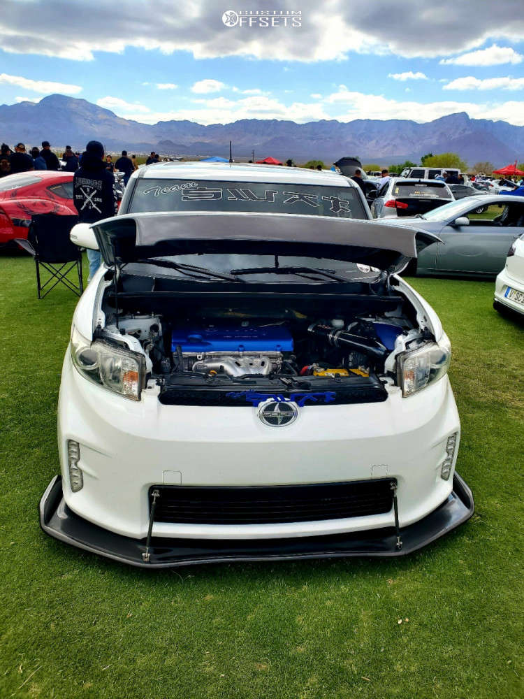 2015 Scion XB with 18x9.5 30 ARC AR5 and 225/40R18 Lexani Lxuhp-207 and ...