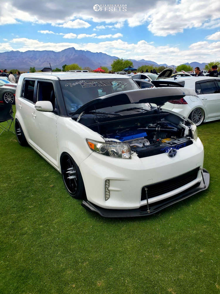 2015 Scion XB with 18x9.5 30 ARC AR5 and 225/40R18 Lexani Lxuhp-207 and ...