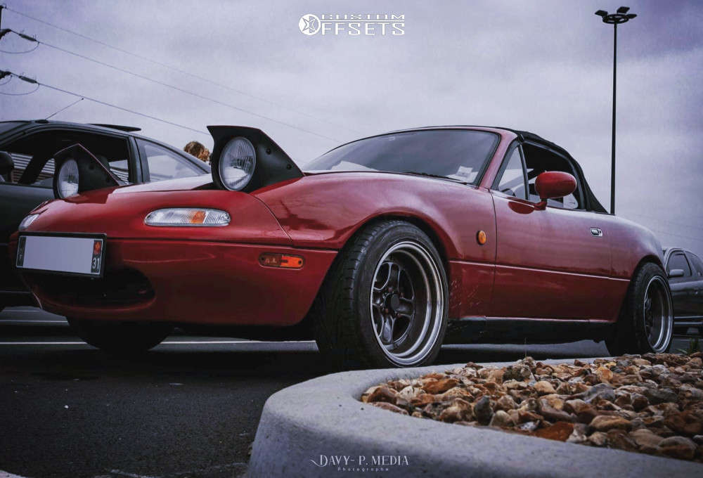 1990 Mazda MX-5 Miata with 15x8 0 AutoStar Classic and 195/50R15 Toyo ...