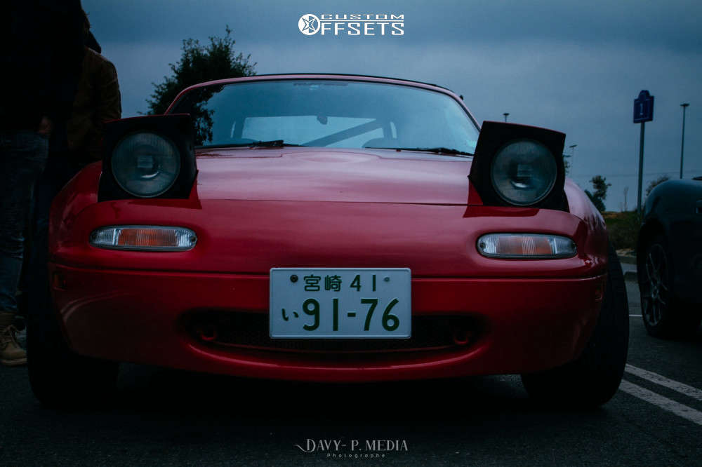 1990 Mazda MX-5 Miata with 15x8 0 AutoStar Classic and 195/50R15 Toyo ...