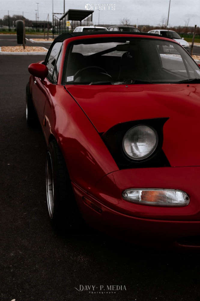 1990 Mazda MX-5 Miata with 15x8 0 AutoStar Classic and 195/50R15 Toyo ...