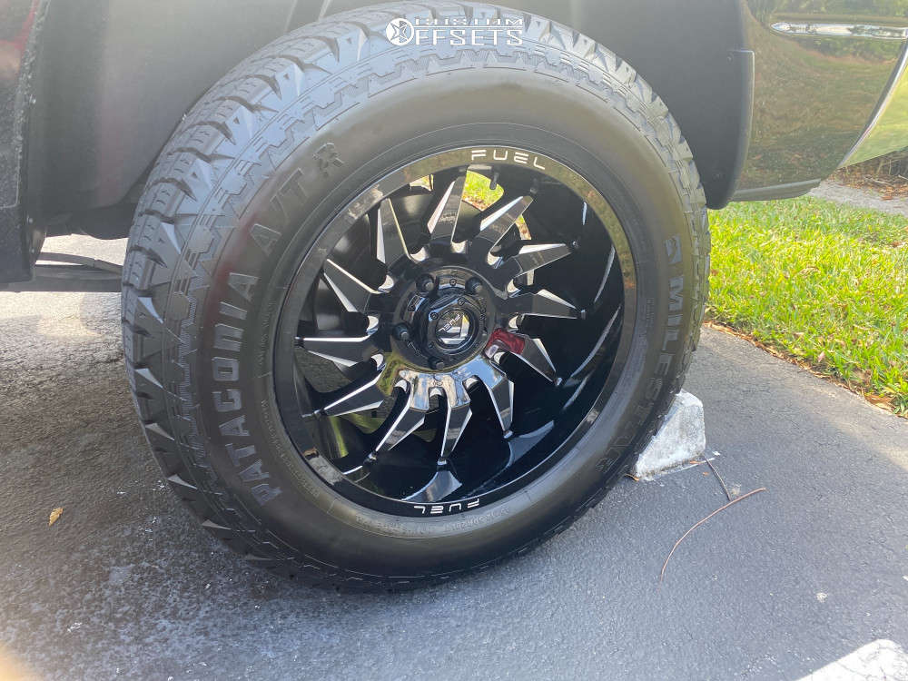 2017 Ram 1500 with 20x10 -18 Fuel Saber and 35/12.5R20 Milestar ...