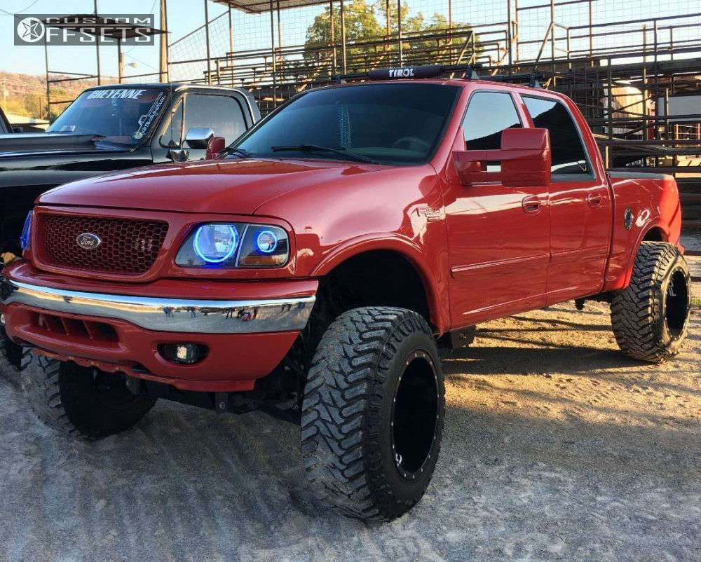 2001 Ford F-150 with 20x14 -76 Fuel Maverick D538 and 37/13.5R20 Atturo ...