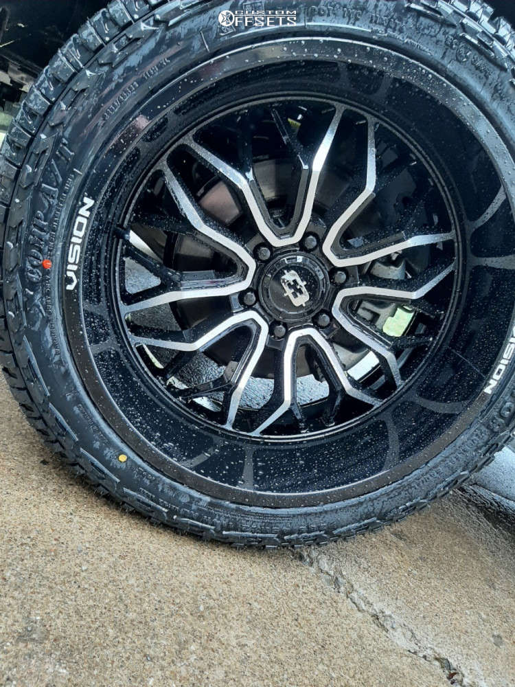 2019 Ford F-150 with 22x10 -19 Vision Riot and 285/45R22 Gladiator ...