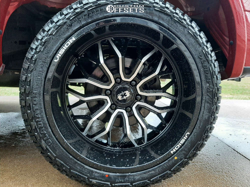 2019 Ford F-150 with 22x10 -19 Vision Riot and 285/45R22 Gladiator ...