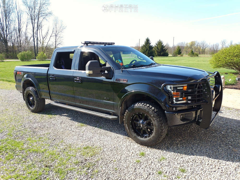 2017 Ford F-150 with 18x9 18 Moto Metal MO970 and 275/70R18 Treadwright ...
