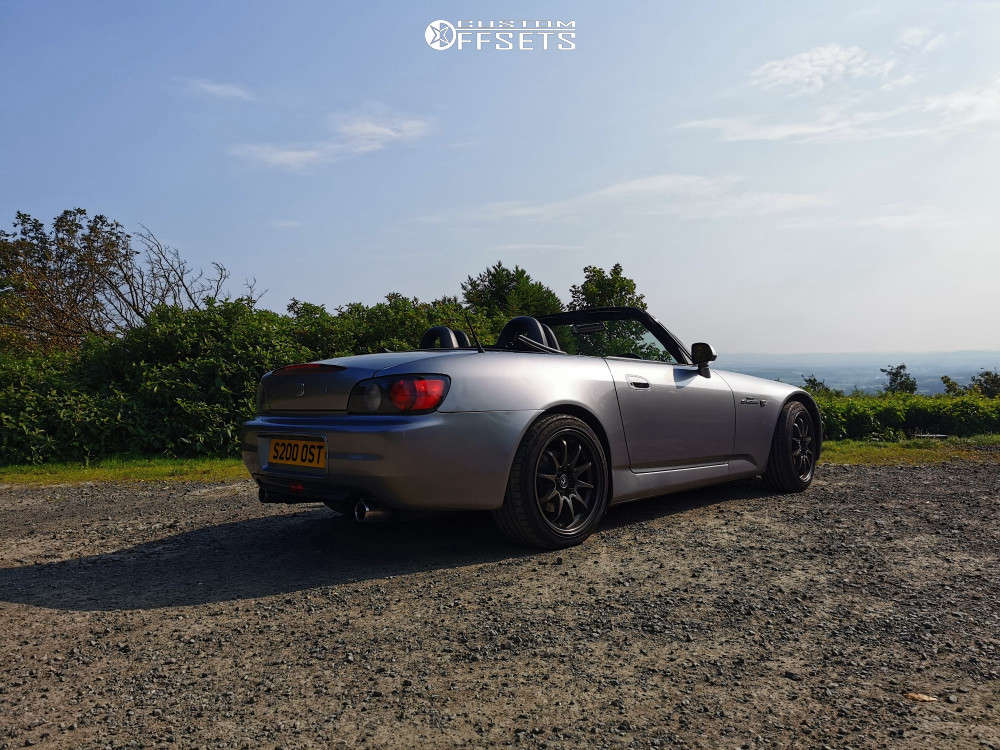 2000 Honda S2000 with 17x8 48 Rota Fighter and 215/45R17 Yokohama Advan ...