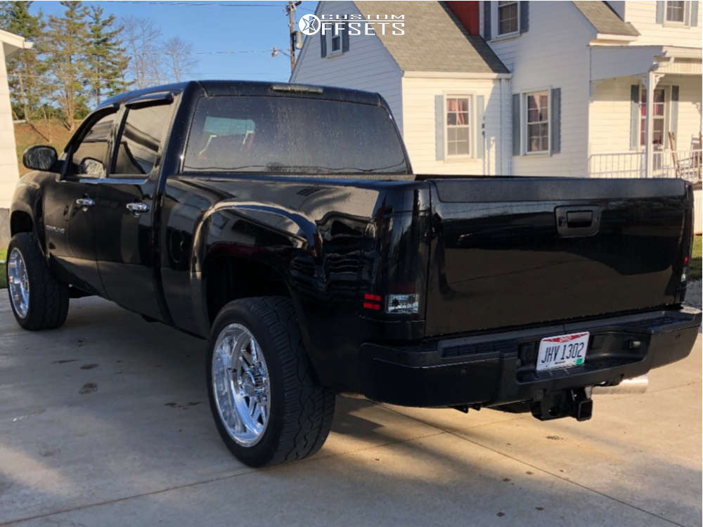 2011 GMC Sierra 2500 HD with 22x11 -40 American Force Addict SF and 305 ...