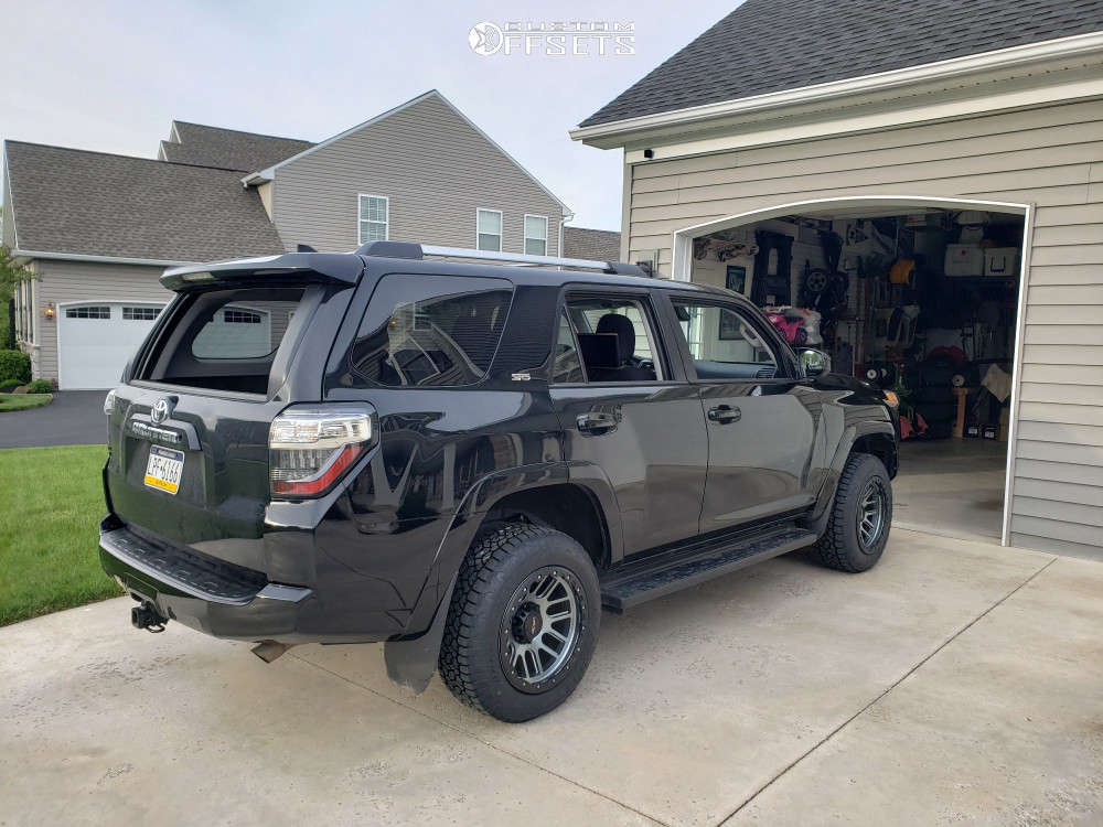 2020 Toyota 4Runner with 17x9 -12 Vision Nemesis and 255/65R17 Toyo ...