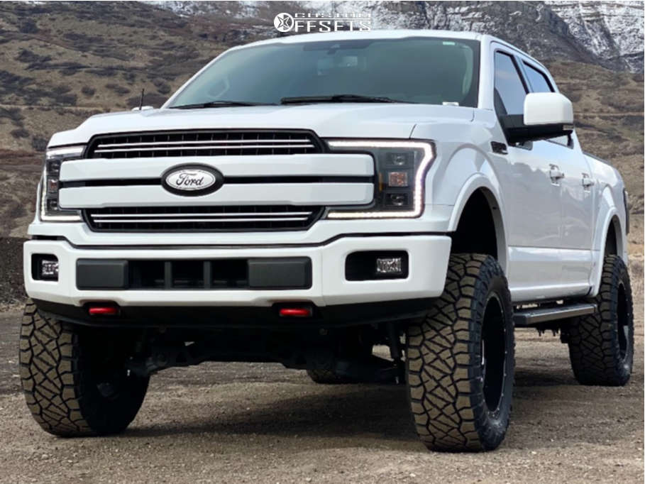 2019 Ford F-150 with 20x10 -19 Raceline Hostage and 35/12.5R20 Nitto ...