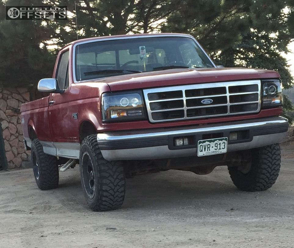 1996 Ford F-150 with 17x10 -24 XD Xd813 and 285/70R17 Free Passer Ct404 ...