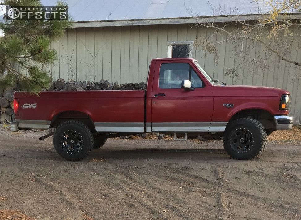 1996 Ford F-150 with 17x10 -24 XD Xd813 and 285/70R17 Free Passer Ct404 ...