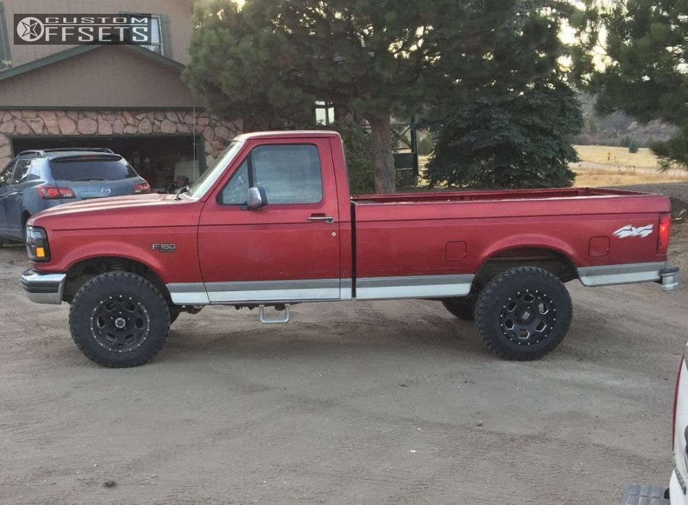 1996 Ford F-150 with 17x10 -24 XD Xd813 and 285/70R17 Free Passer Ct404 ...