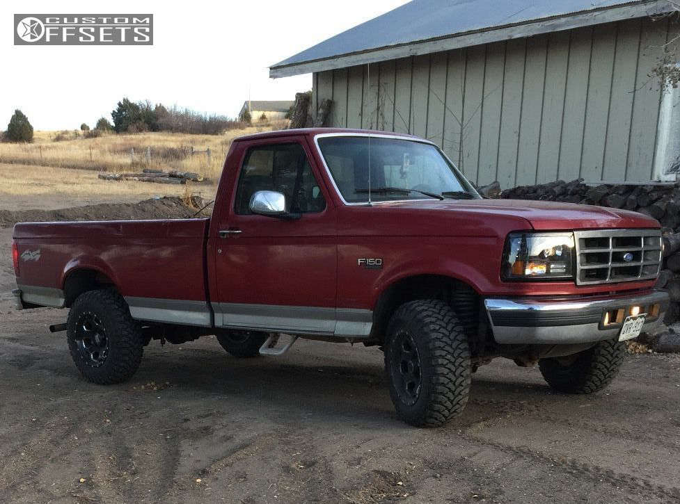 1996 Ford F-150 with 17x10 -24 XD Xd813 and 285/70R17 Free Passer Ct404 ...