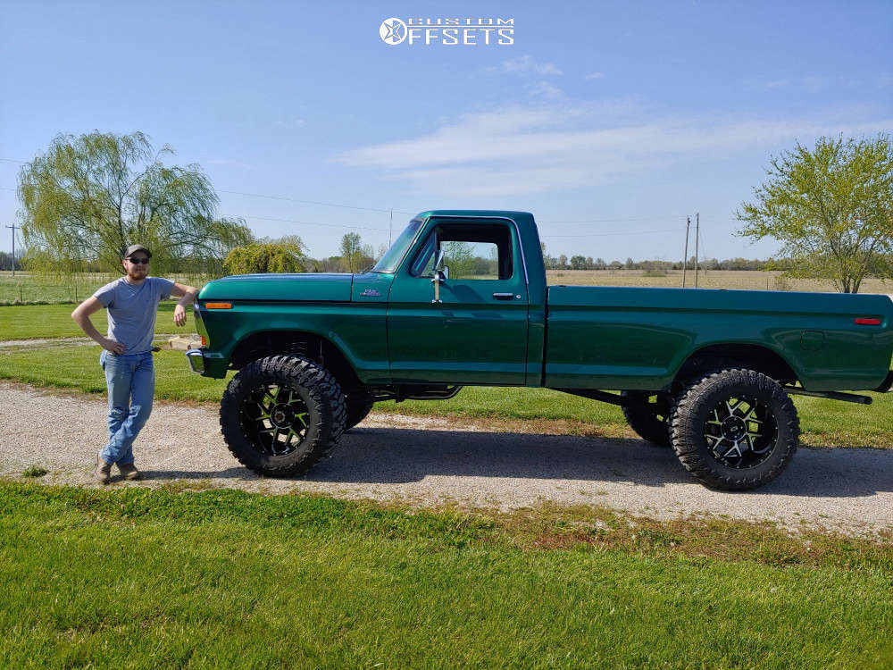 1978 Ford F-150 with 20x12 -44 Vision Sliver and 36/15.5R20 Atturo ...