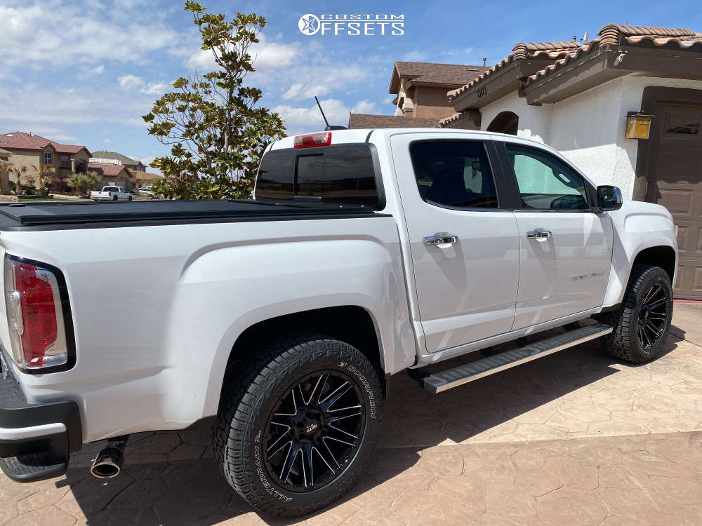 2021 GMC Canyon with 20x9 0 Moto Metal Mo998 and 275/55R20 Pirelli ...