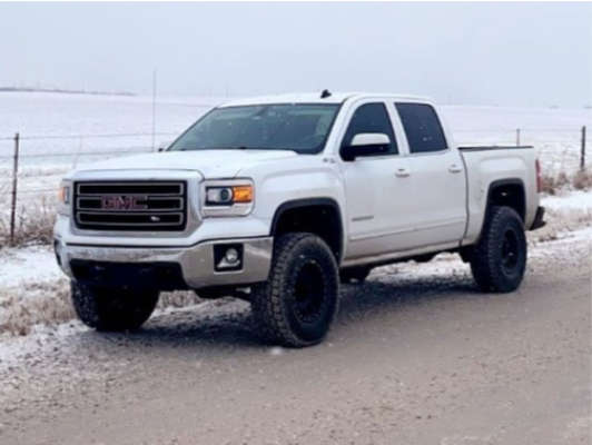 2014 GMC Sierra 1500 with 17x8.5 -0 Method Nv305 and 35/12.5R17 Toyo ...