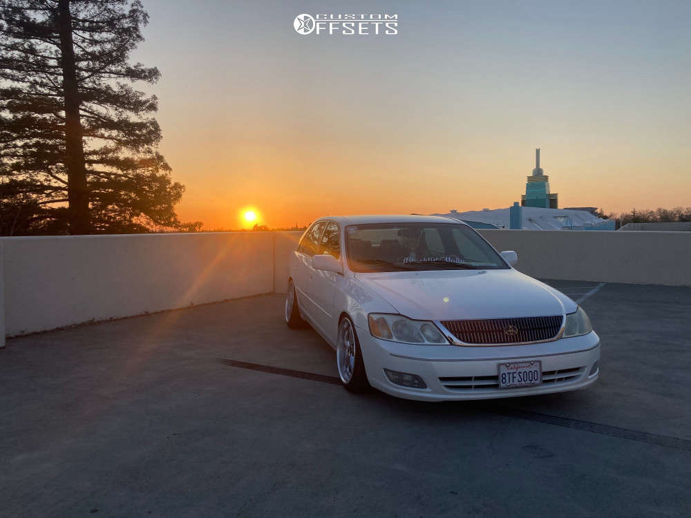2002 Toyota Avalon with 18x9 -4 SSR Vienna Courage and 215/40R18 Kumho ...