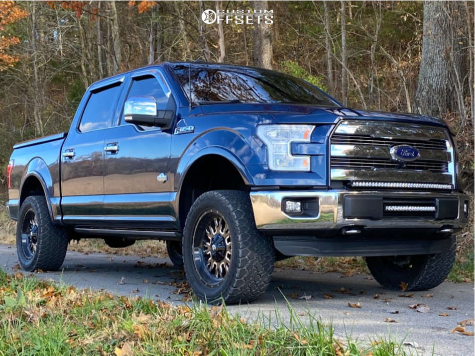 2015 Ford F-150 with 22x12 -43 Fuel Ignite and 305/40R22 Nitto Nt420v ...