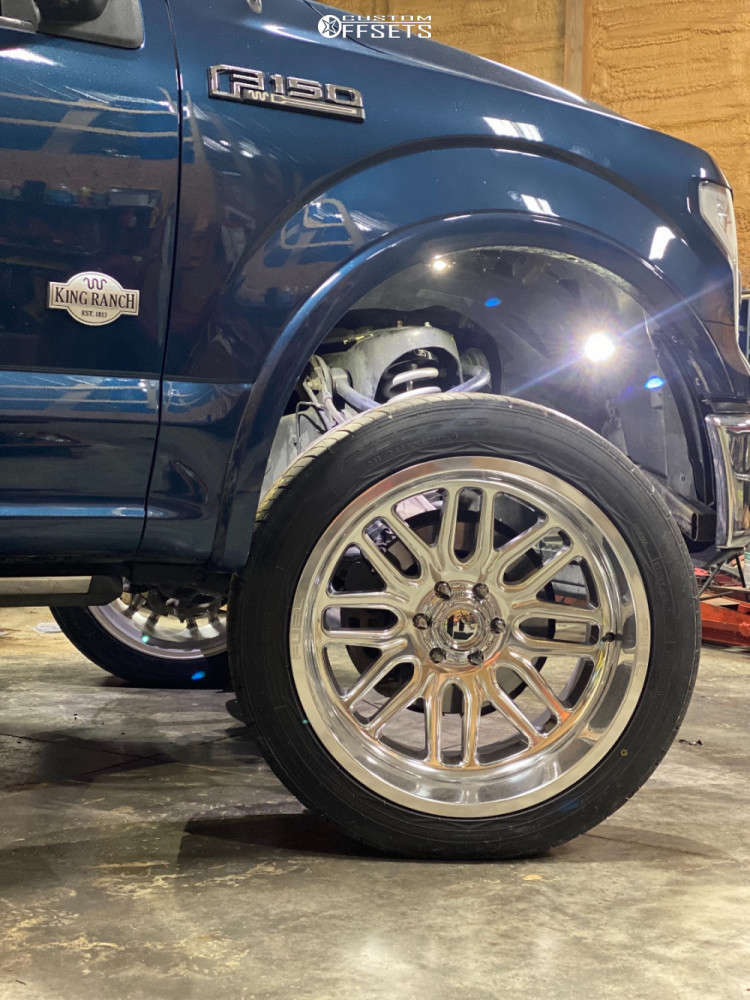 2015 Ford F-150 with 22x12 -43 Fuel Ignite and 305/40R22 Nitto Nt420v ...