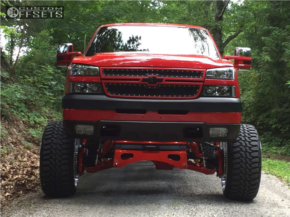 2005 Chevrolet Silverado 1500 HD with 24x14 -73 American Force Trax Ss ...