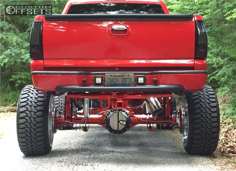 2005 Chevrolet Silverado 1500 HD with 24x14 -73 American Force Trax Ss ...