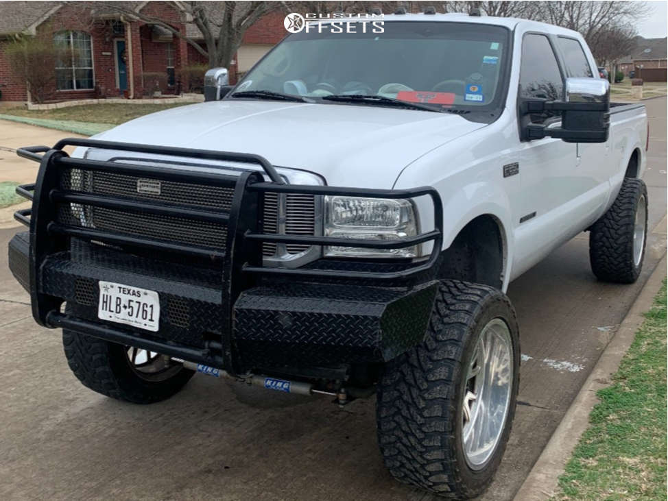 2002 Ford F-250 Super Duty with 24x12 -44 Moto Metal Mo401 and 37/13 ...