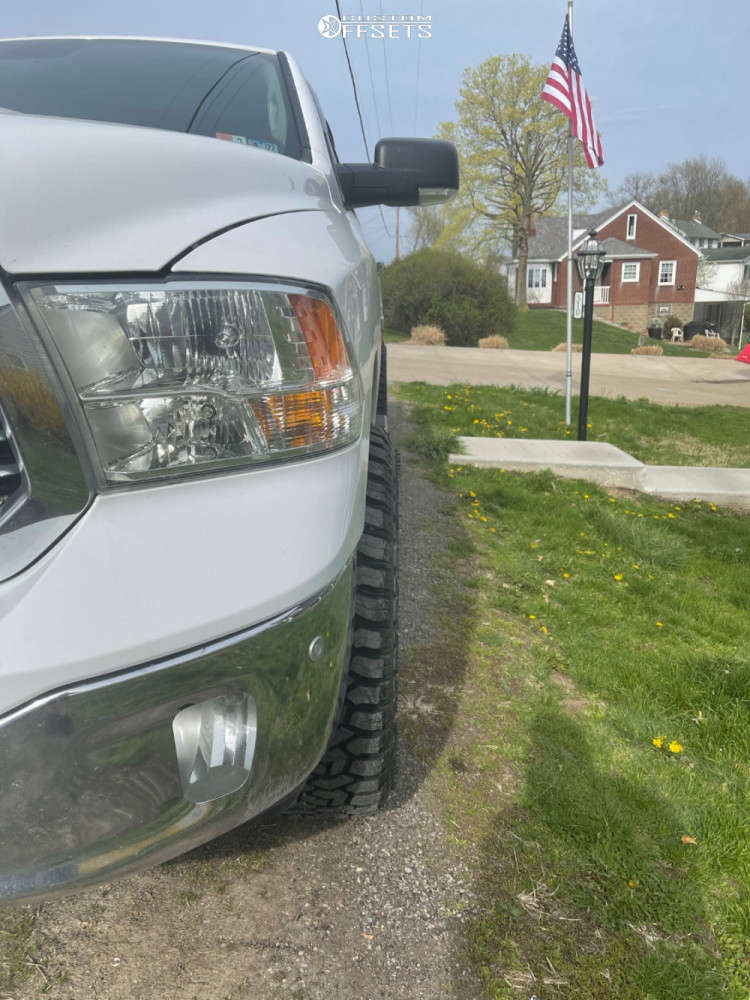 2015 Ram 1500 with 20x9 0 XF Offroad Xf-215 and 35/12.5R20 Fury Offroad ...
